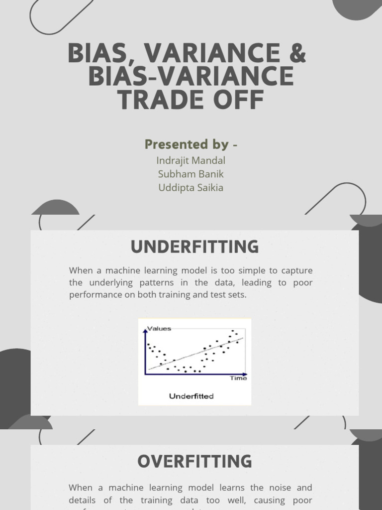 M2 Topic 4 - Bias, Variance & Bias-Variance Trade Off | PDF ...
