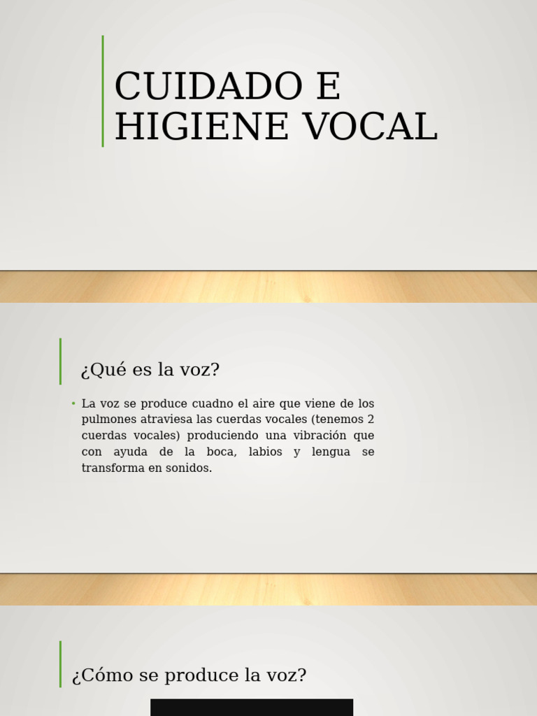 Cuidado e Higiene Vocal | PDF | Respiración