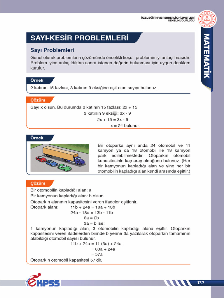 MEB ÖZEL (Problemler) (Printed) | PDF