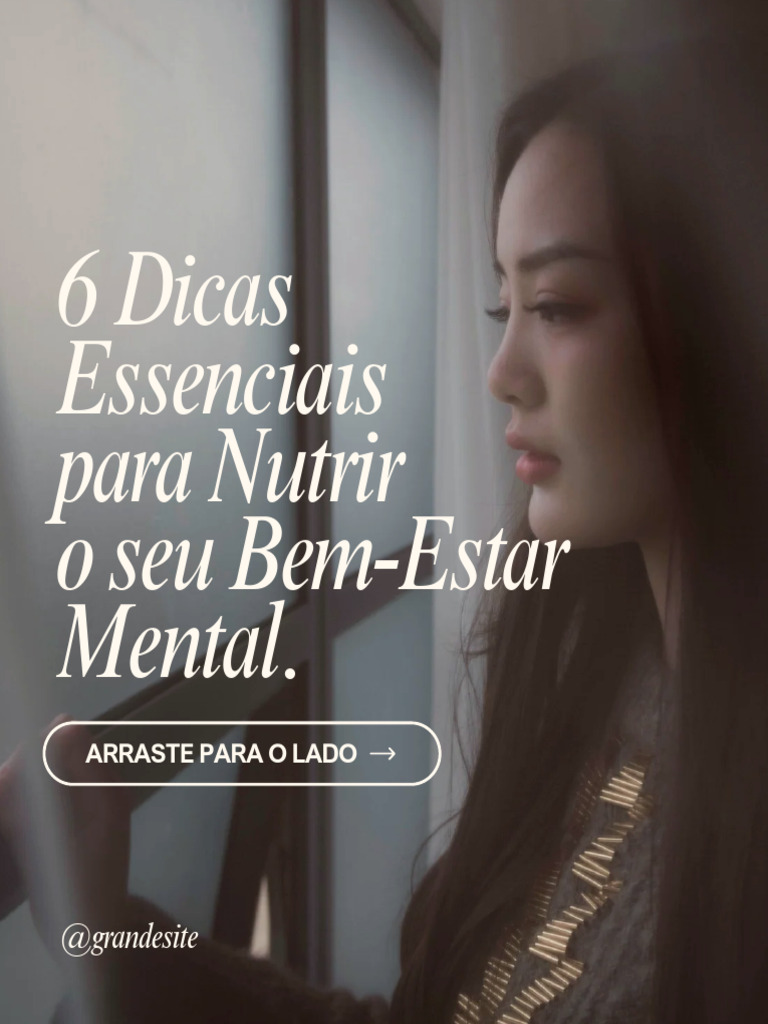 Post Instagram Carrossel Saúde Mental Terapia Autocuidado Bem-Estar | PDF