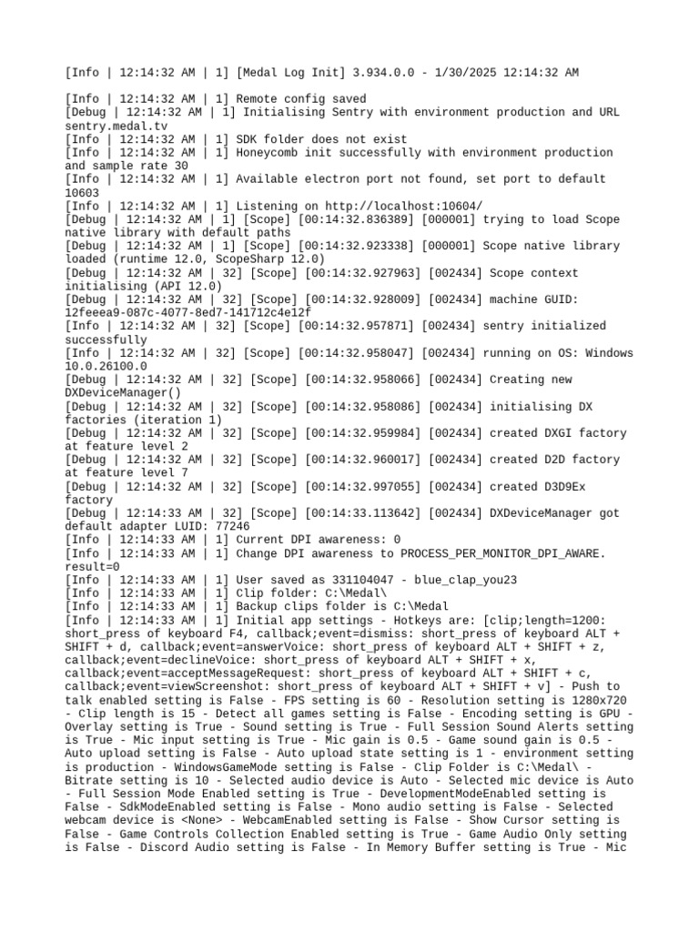 Medal Log 20250130 | PDF | Keyboard Shortcut | Computer Hardware