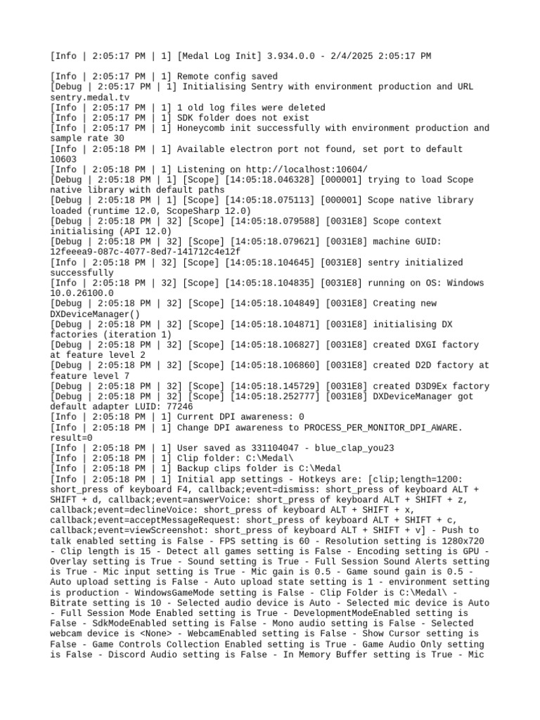 Medal Log 20250204 | PDF | Computer Hardware | Computer Architecture