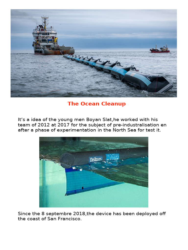 Ocean Clean Up | PDF