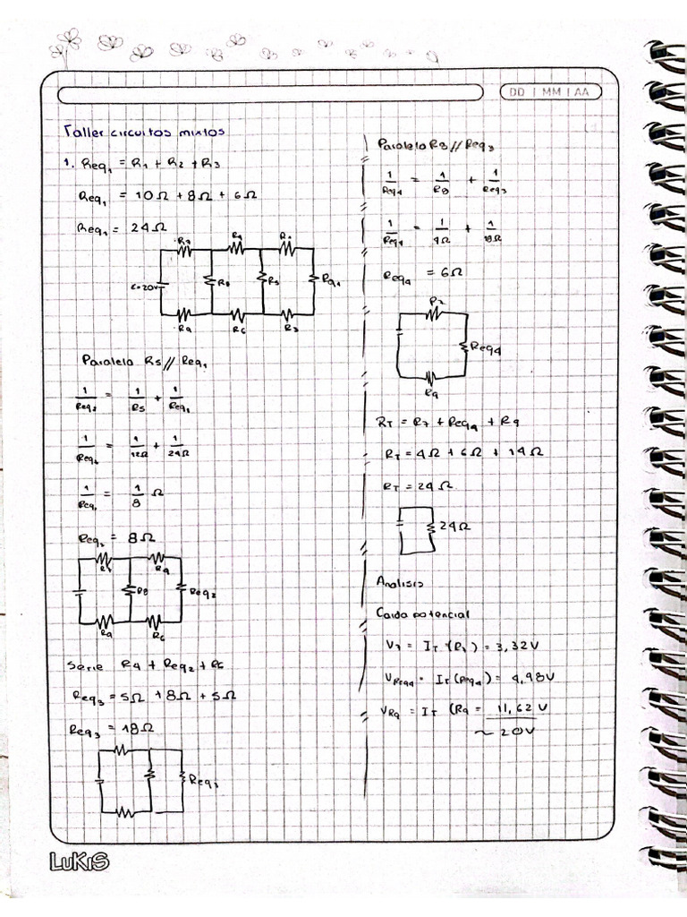Circuitos Mixtos | PDF
