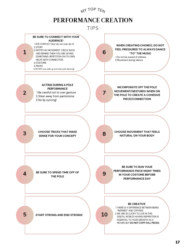 Top Ten Performance Tips | PDF