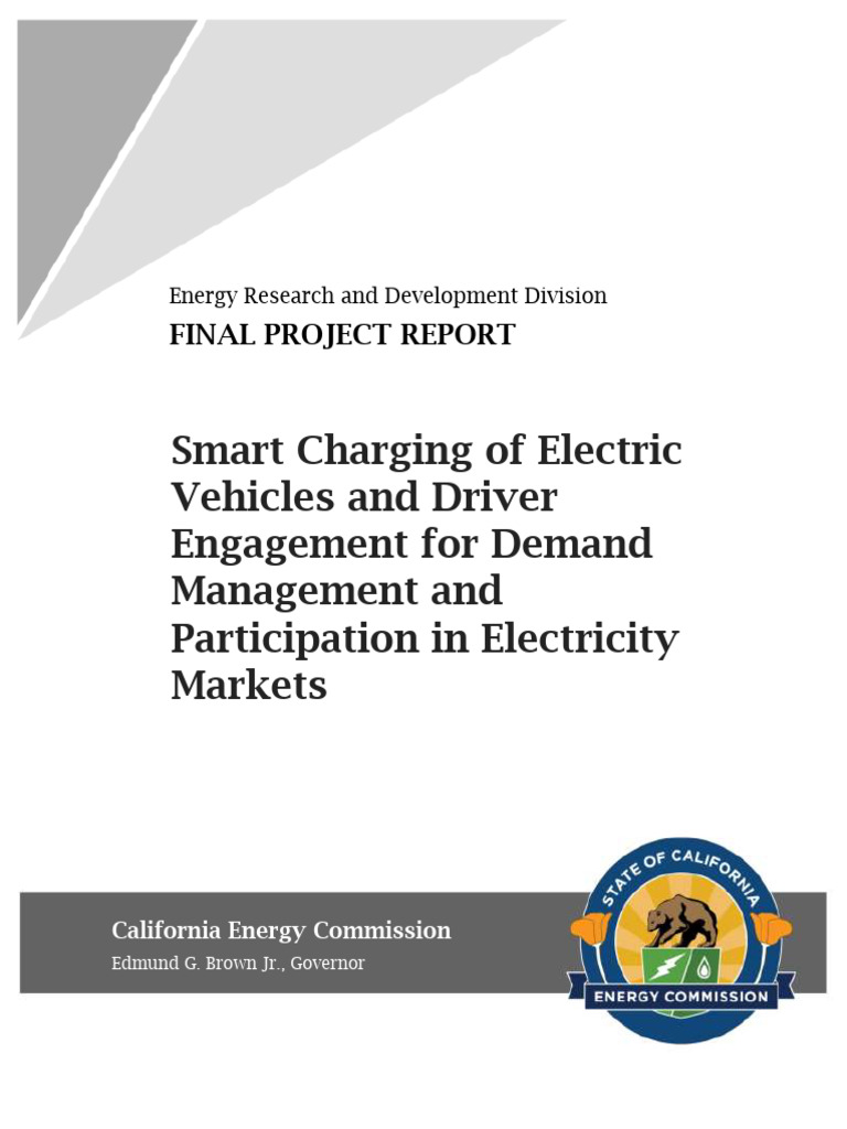 Smart EV Charging for Demand Management | PDF | Electric Vehicle | Battery Charger