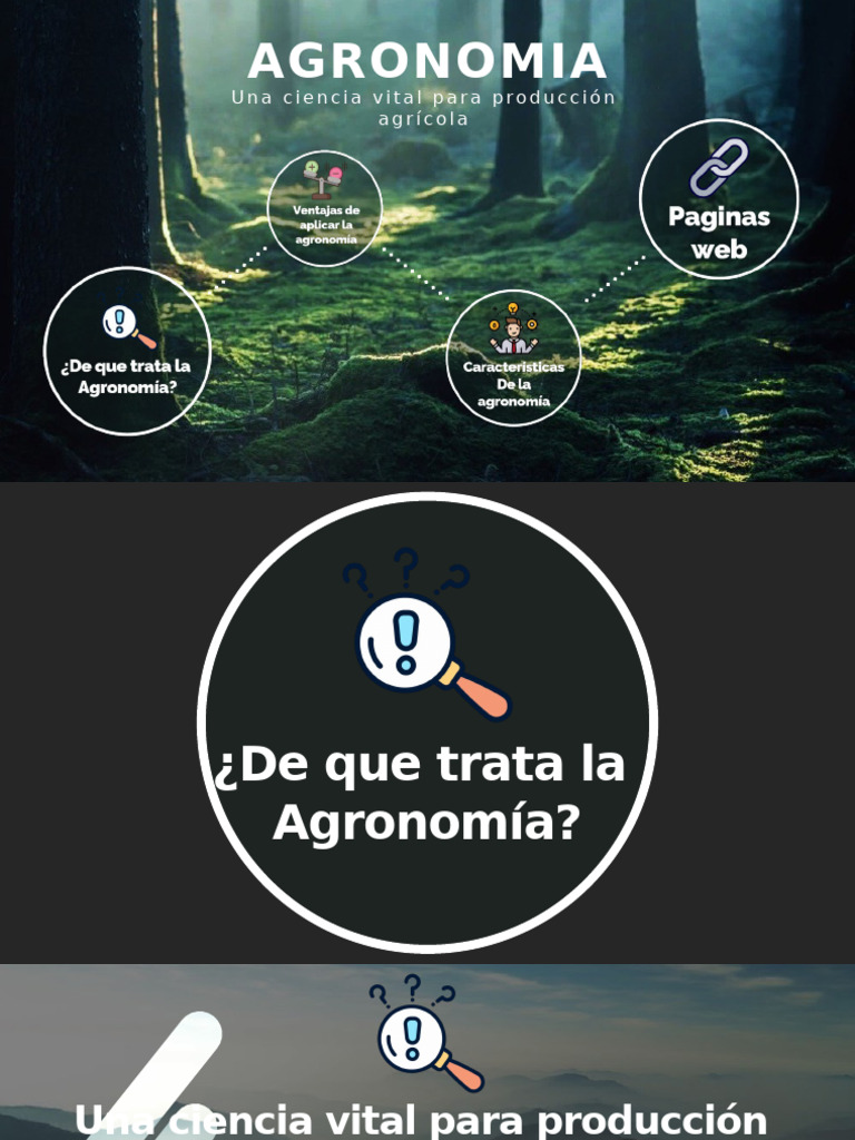 Presentacion Agronomia Brayan Cardenas1 | PDF | Agronomía | Industria ...
