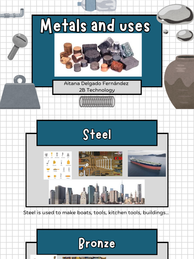 Common Metals and Their Uses | PDF