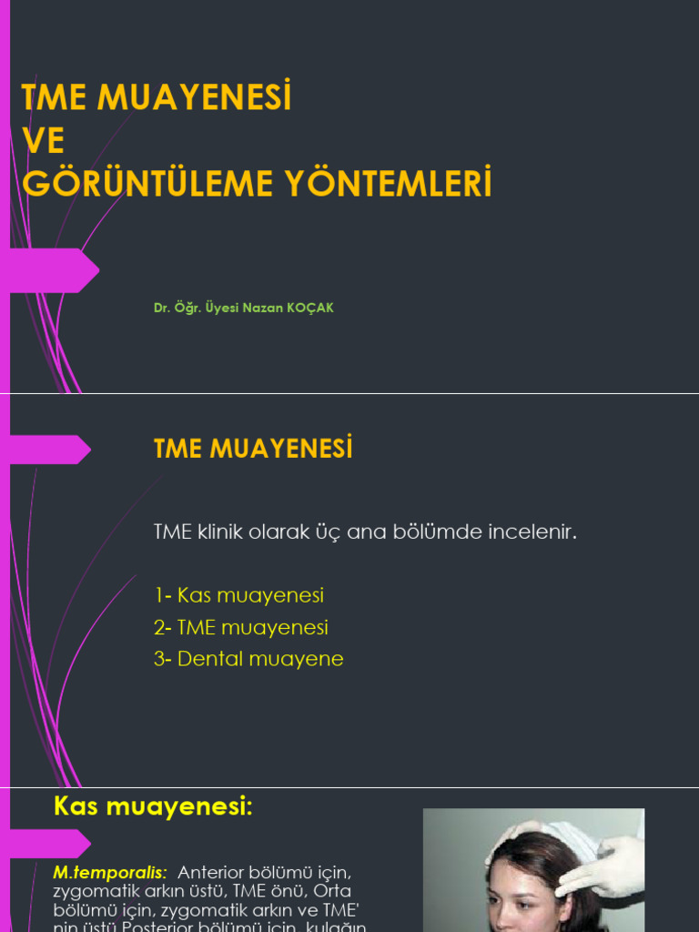 Tme Muayenesi̇ Ve Görüntülenmesi̇ | PDF