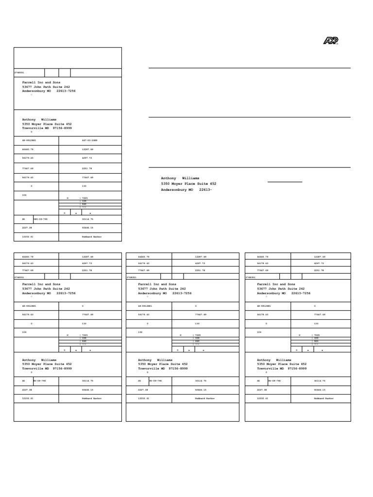 2018 W-2 Earnings Summary for Employees | PDF | Social Security (United ...