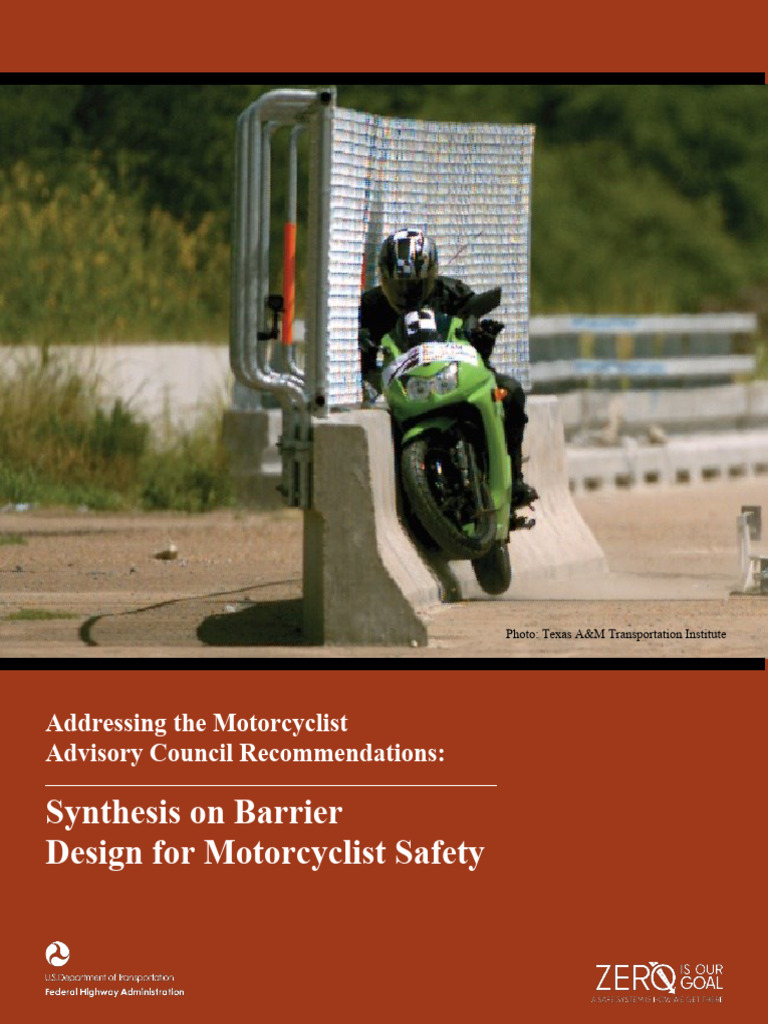 FHWA-SA-21-069 Addressing MAC Recommendations Rpt-MOTOCYCLES | PDF ...