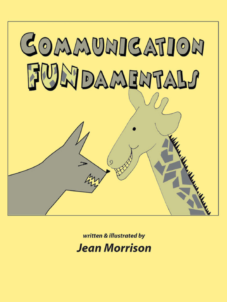 Communication FUNdamentals (Jean Morrison) | PDF | Psychology ...