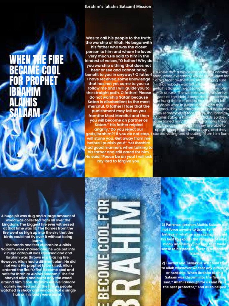 Ibrahim's Miracle in the Fire | PDF | God In Islam | Religious Belief ...