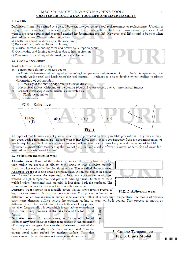 3a. MEC 501 Notes - Ch3 Pp. 1-7 | PDF