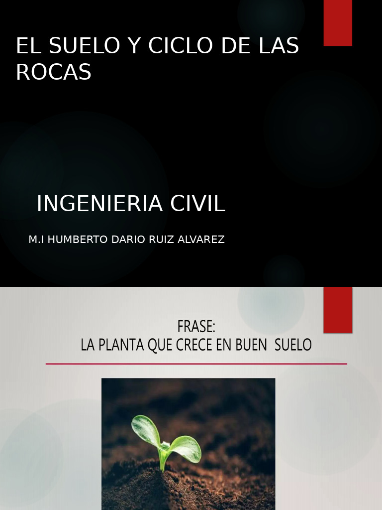 Suelo y Ciclo de Las Rocas 19-02-2025 | PDF