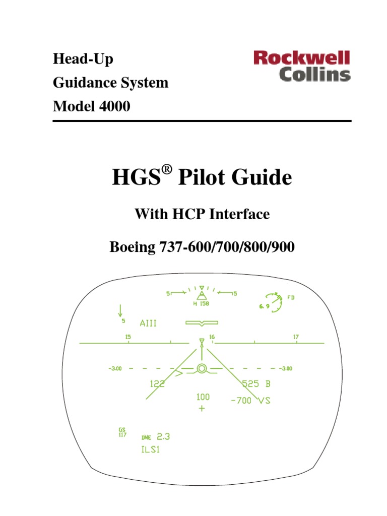 B737 Hud | PDF | Cockpit | Computer Monitor