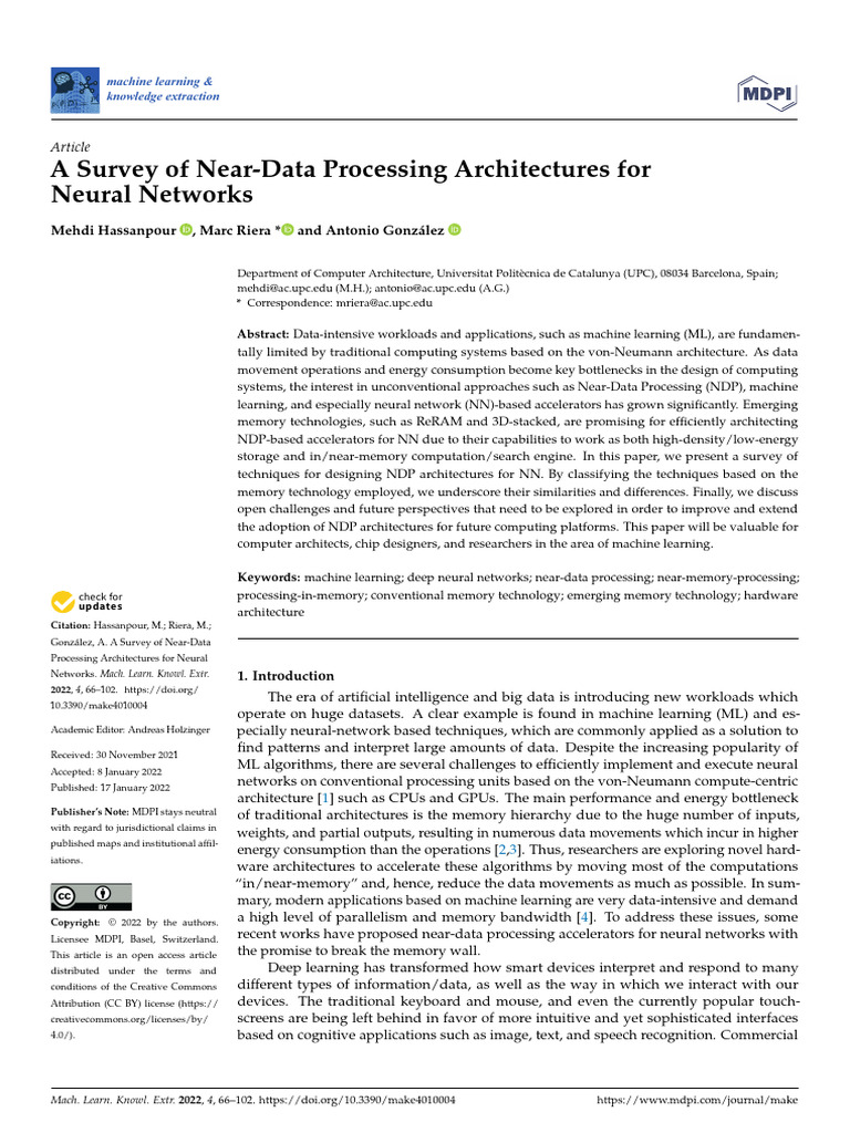 Make 04 00004 v3 | PDF | Deep Learning | Dynamic Random Access Memory