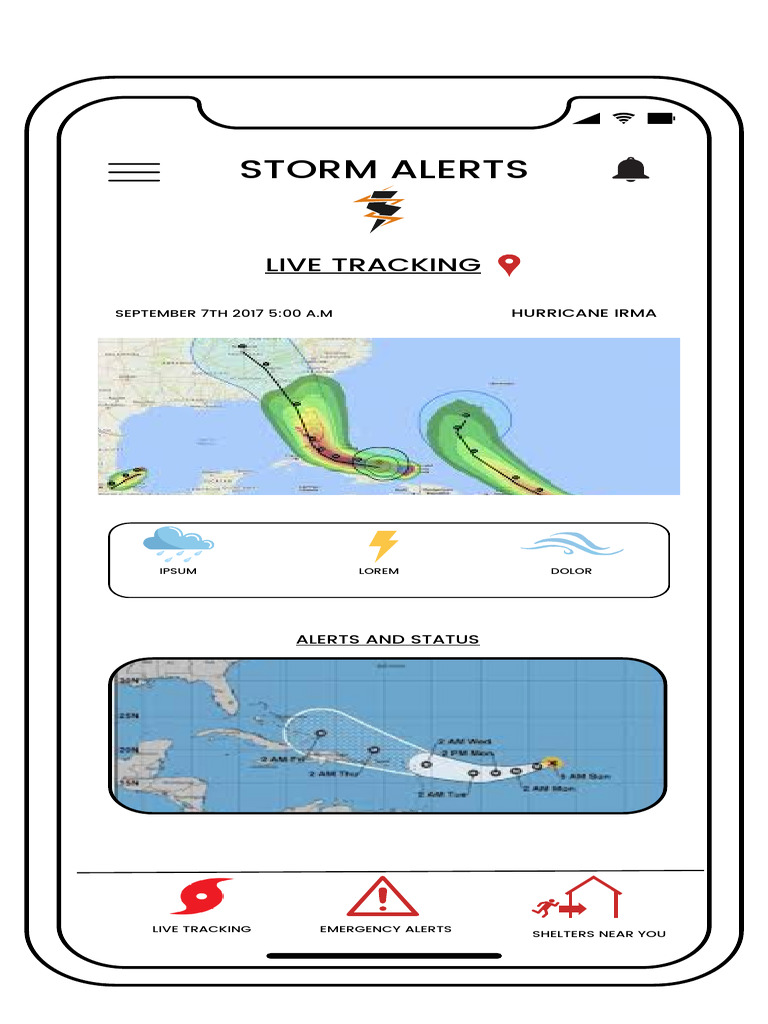 Hurricane Irma Live Tracking Alerts | PDF | Weather Events | Category 5 ...