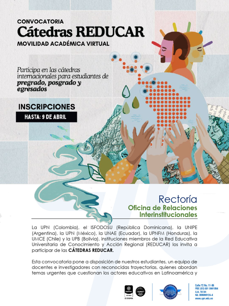 Convocatoria Reducar 2025 1 | PDF | Universidad