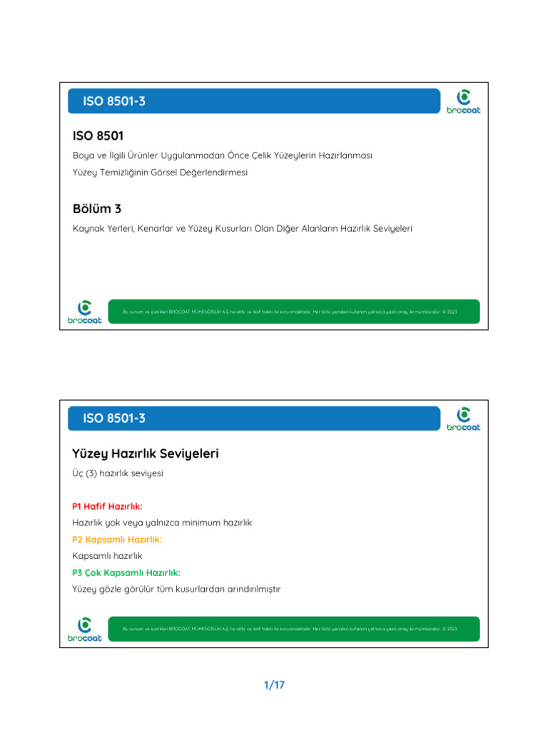 BROCOAT-ISO-8501-3 | PDF