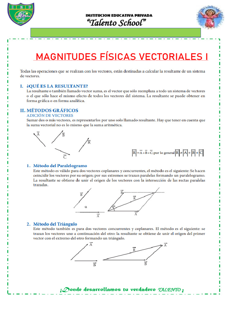 Magnitudes Fisicass Vectoriales | PDF