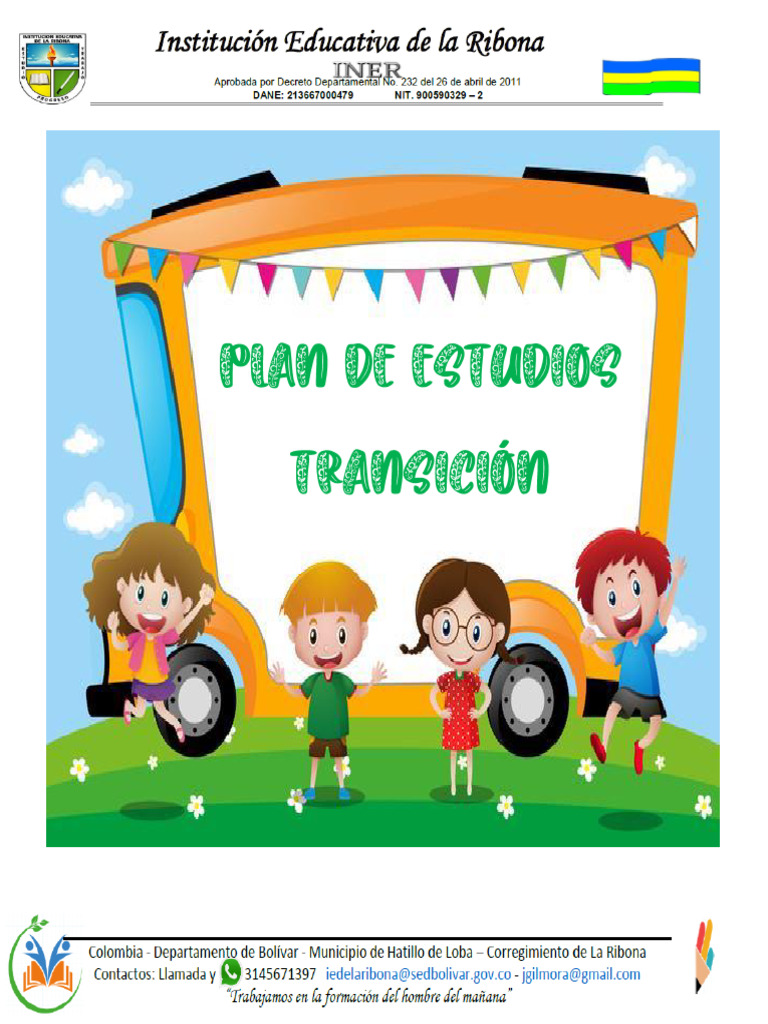 Plan de Estudio Preescolar Iner 2024 | PDF | Educación de la primera ...
