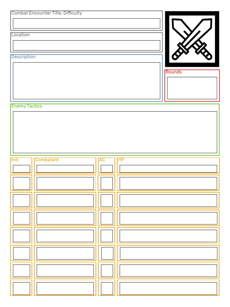 Combat Encounter | PDF