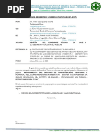 Informe de Revision Del Expediente Tecnico. | PDF