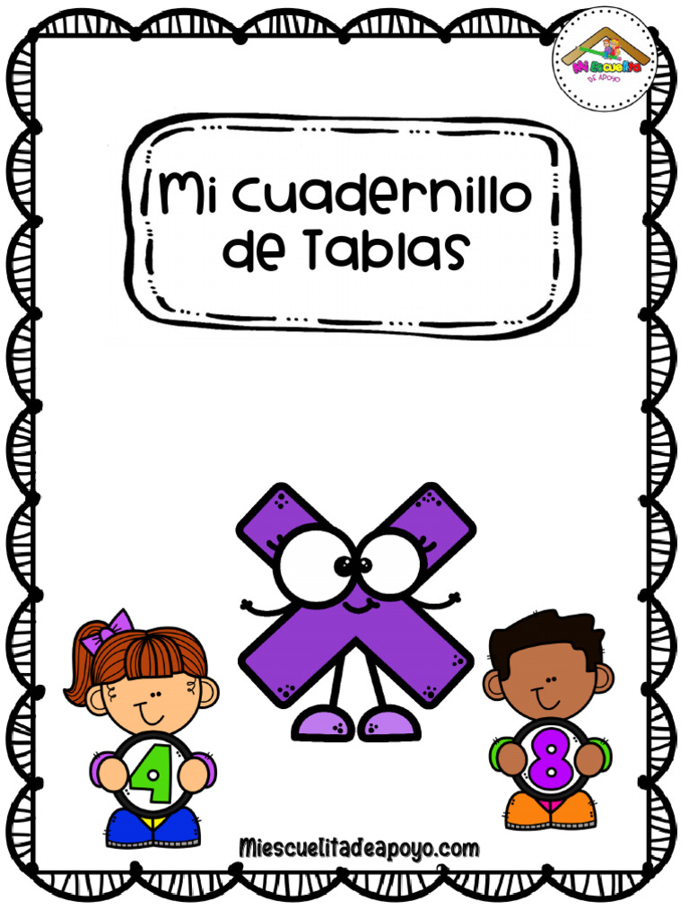 MI cuadernillo de tablas de multiplicar (1) | PDF
