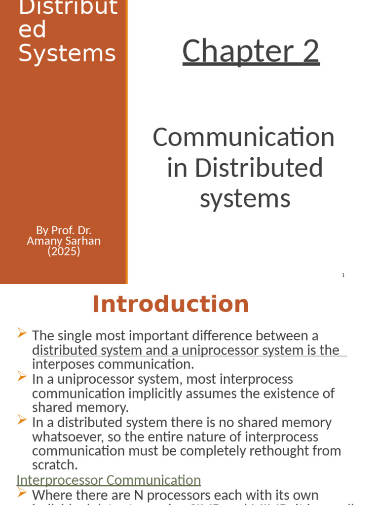 Chapter 2 - Communication Models | PDF | Peer To Peer | Server (Computing)