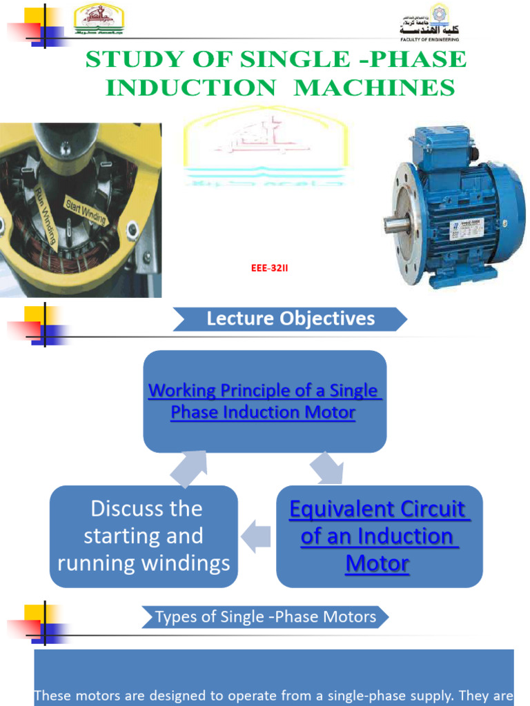 2023Single Phase Induction Machines | PDF | Electric Motor | Electrical ...