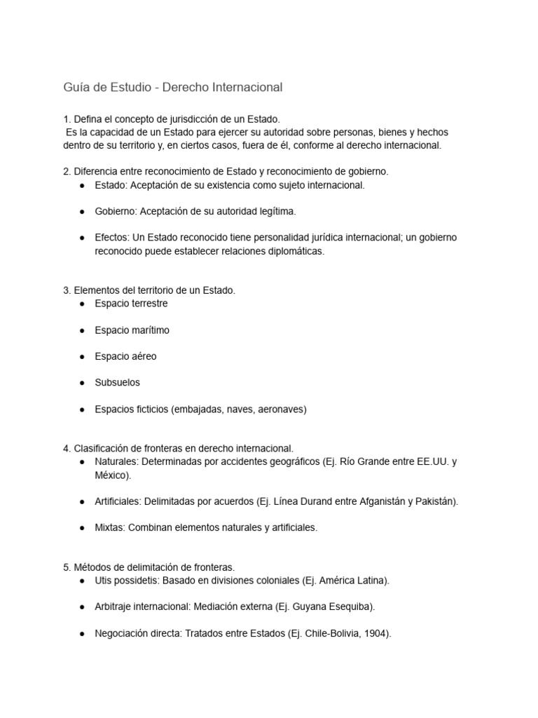 Guía DI | PDF | Corte Criminal Internacional | Estado (política)