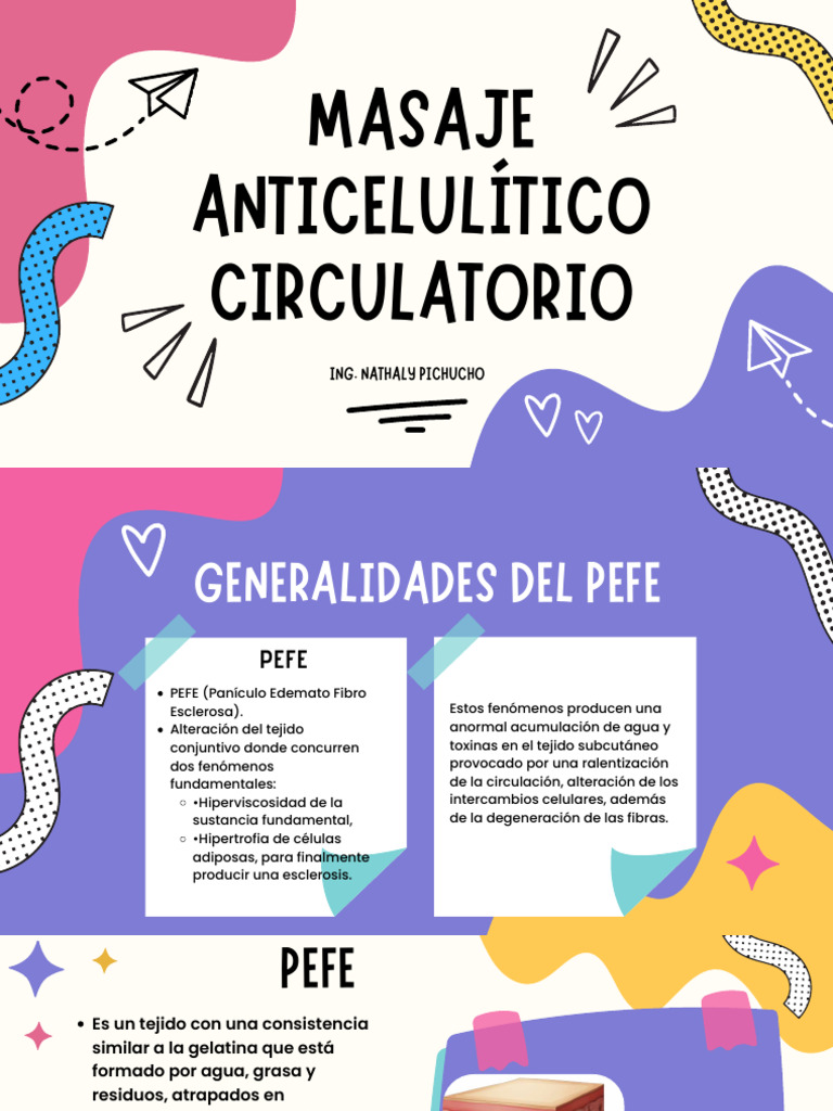 Masaje Anticelulítico y PEFE: Guía Completa | PDF | Masaje ...