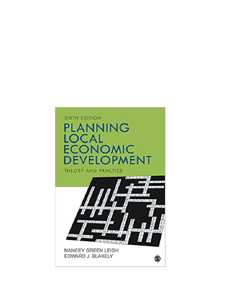 (Ebook PDF) Planning Local Economic Development: Theory and Practice ...