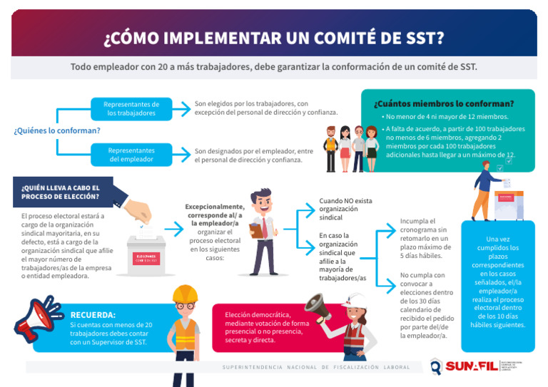 Como Implementar Un Comité de SST - Sunafil | PDF