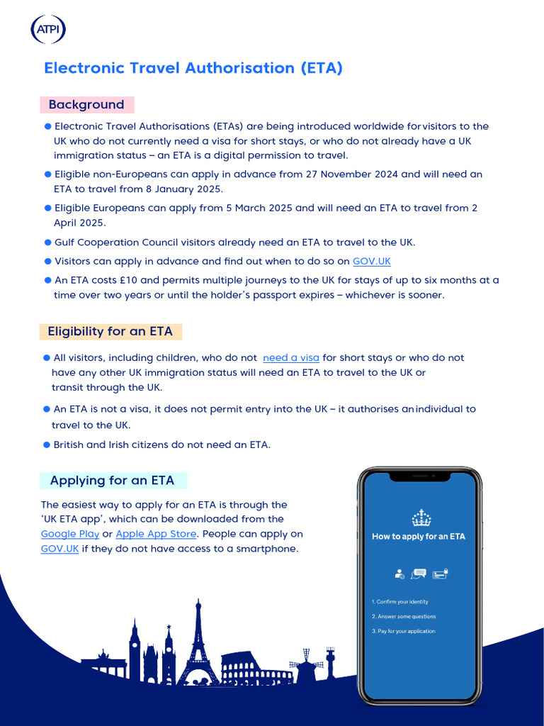 ATPI ETA Information | PDF