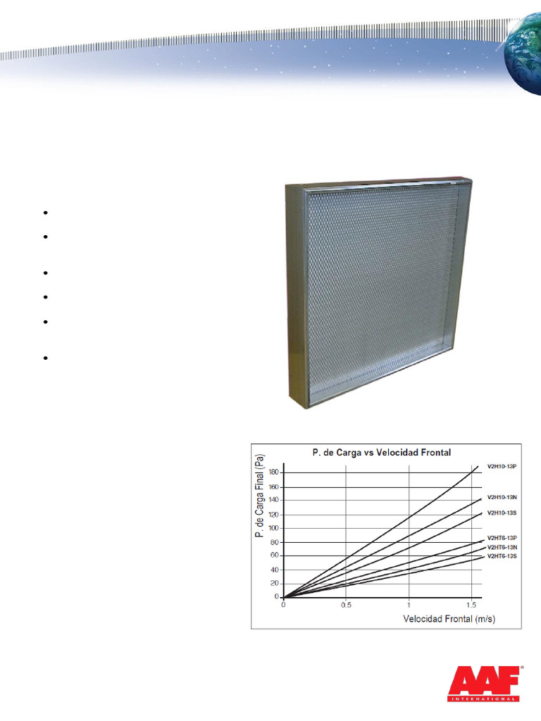 Varicel II HT | PDF | Filtración | Aluminio