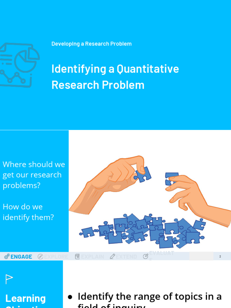 Identifying Quantitative Research Topics | PDF | Evaluation | Brainstorming
