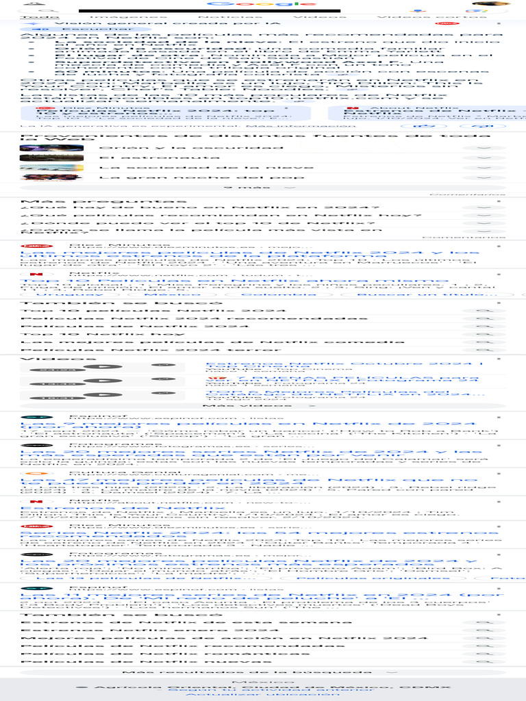 Top 5 Netflix 2024 - Buscar Con Google | PDF