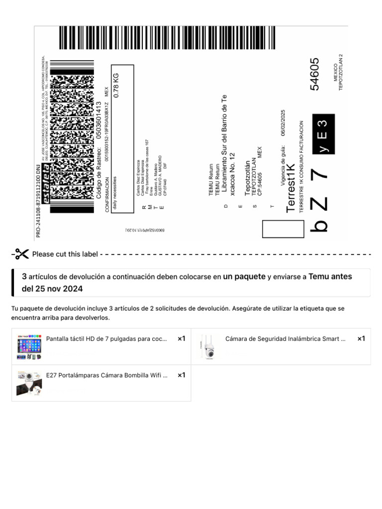 Print For TEMU | PDF