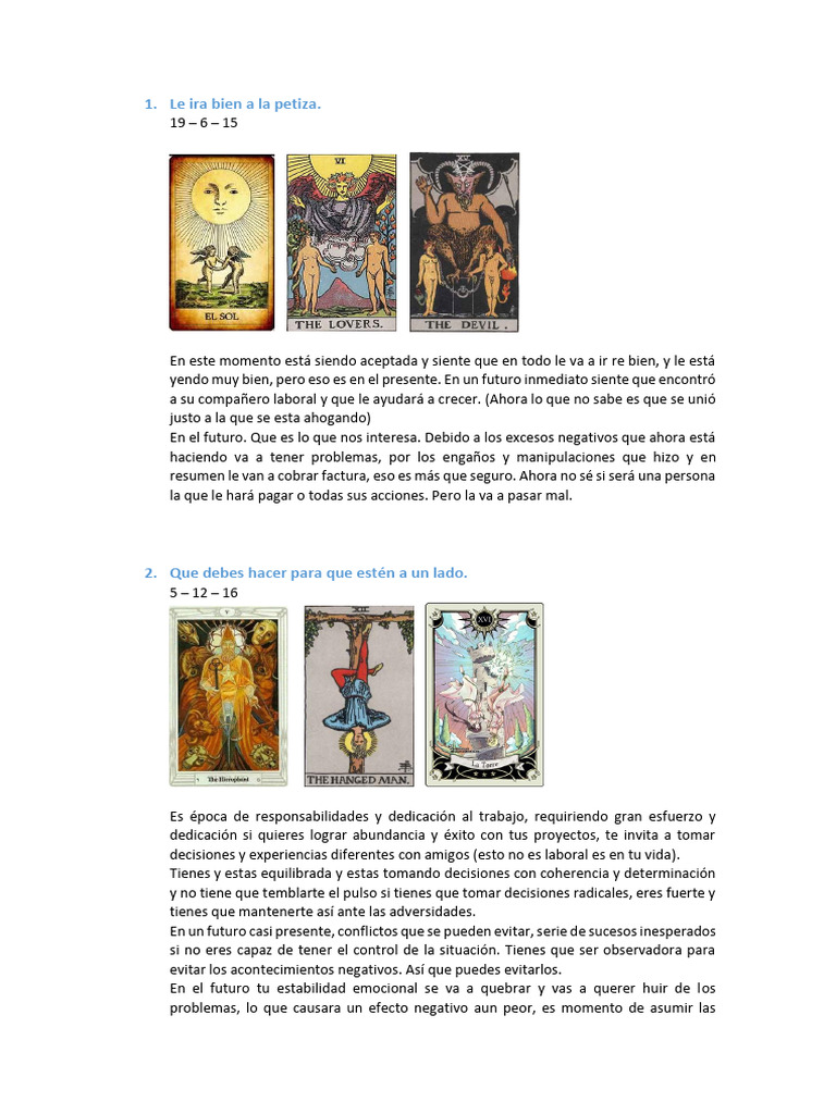 Tarot 1212 | PDF