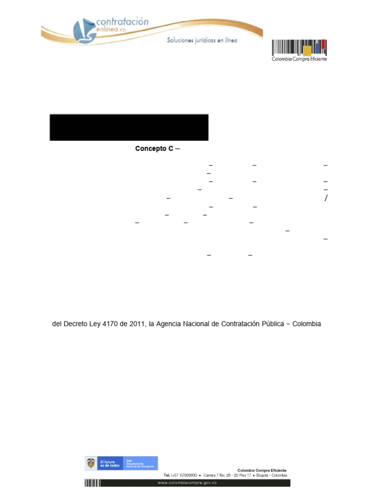 Concepto Colombia Compra Documentos Tipo | PDF | Estado (política) | Oferta (economía)