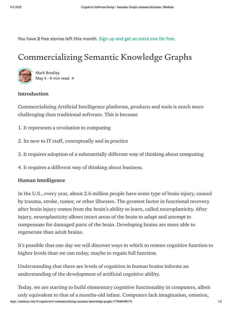 Commercializing Semantic KG | PDF | Semantic Web | Artificial Intelligence