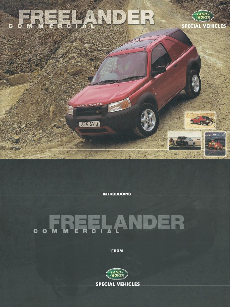 1999 Land Rover Freelander Commercial Uk | PDF