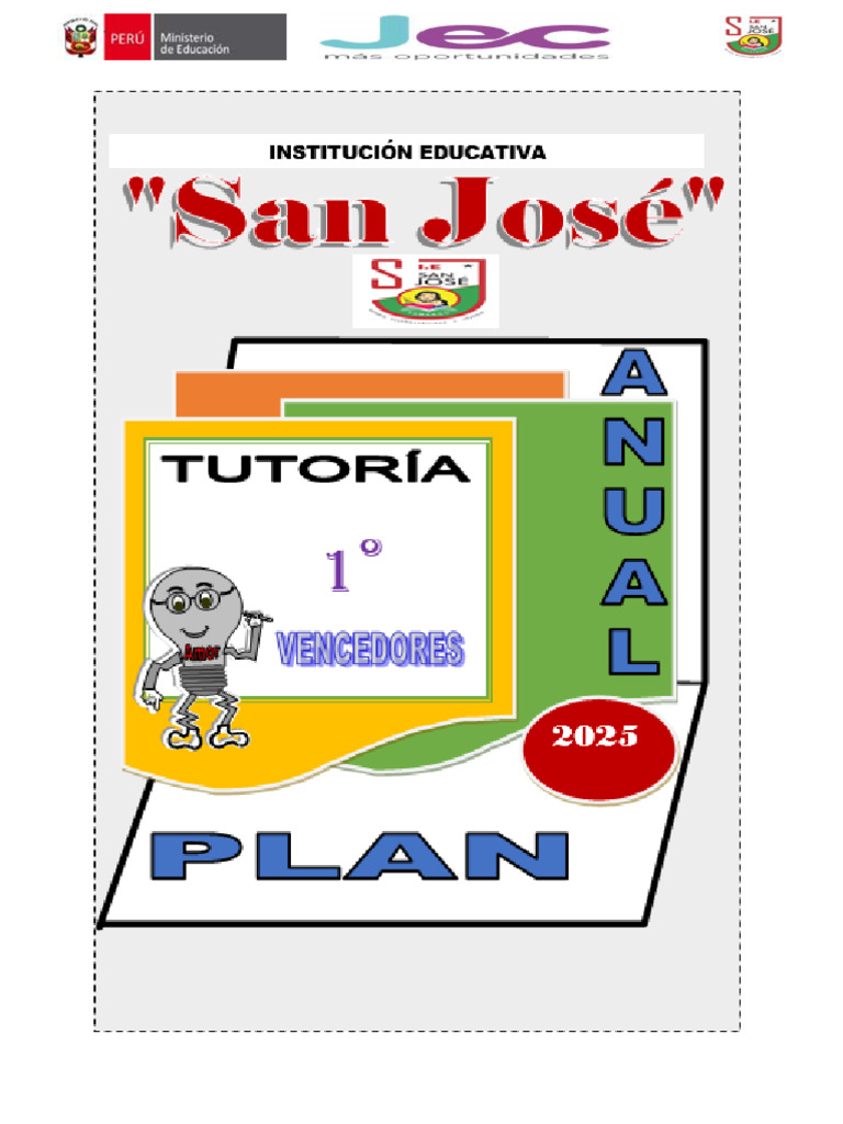 PLAN DE TUTORIA 2025 (1) | PDF | Aprendizaje | Habilidades de estudio