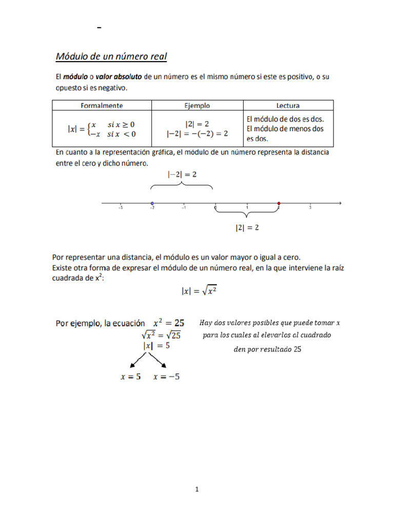 MÓDULO- ECUACIONES E INECUACIONES LINEALES | PDF