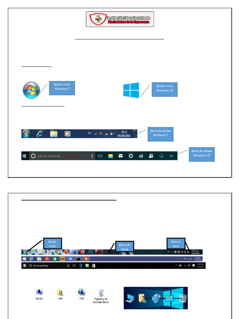 2do Prim El Escritorio de Windows | PDF