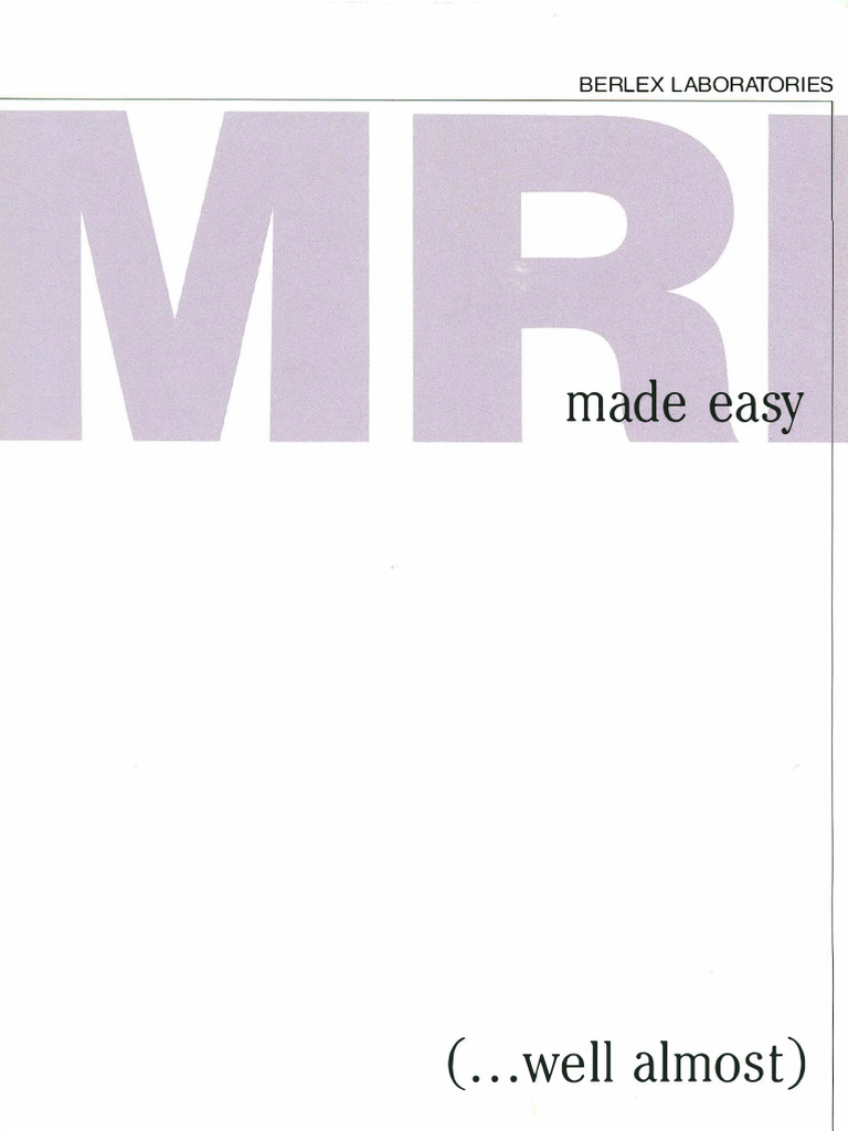 MRI Made Easy | PDF