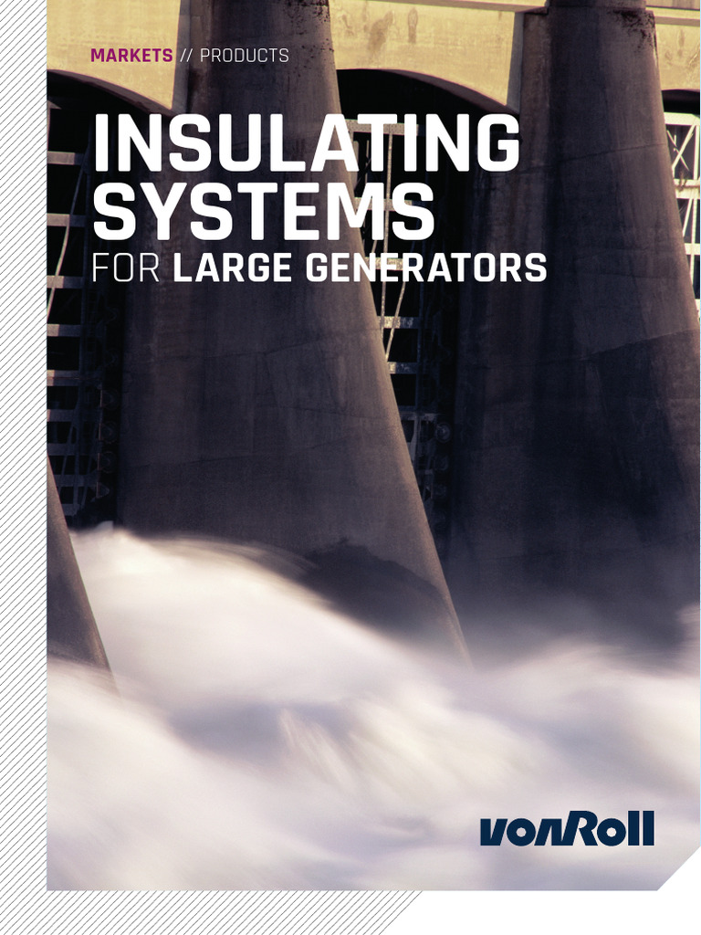 Broschure Large Generators Von Roll Englisch | PDF | Insulator ...