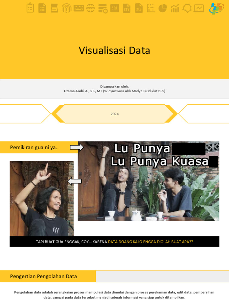 Infografis Data Statistik BPS 2024 | PDF